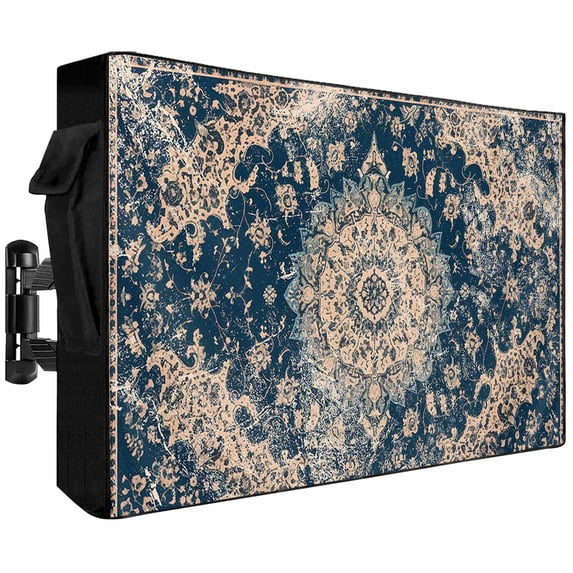 Blue Classic Outdoor TV Cover 30 to 32 inch Medieval Retro African ...