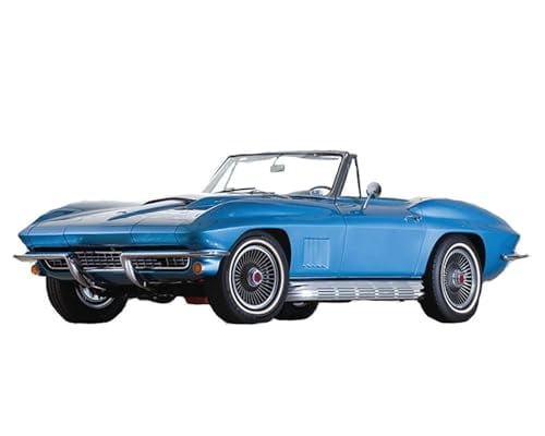 Blue Classic Sports Car Cake Topper – Retro Convertible Design for ...