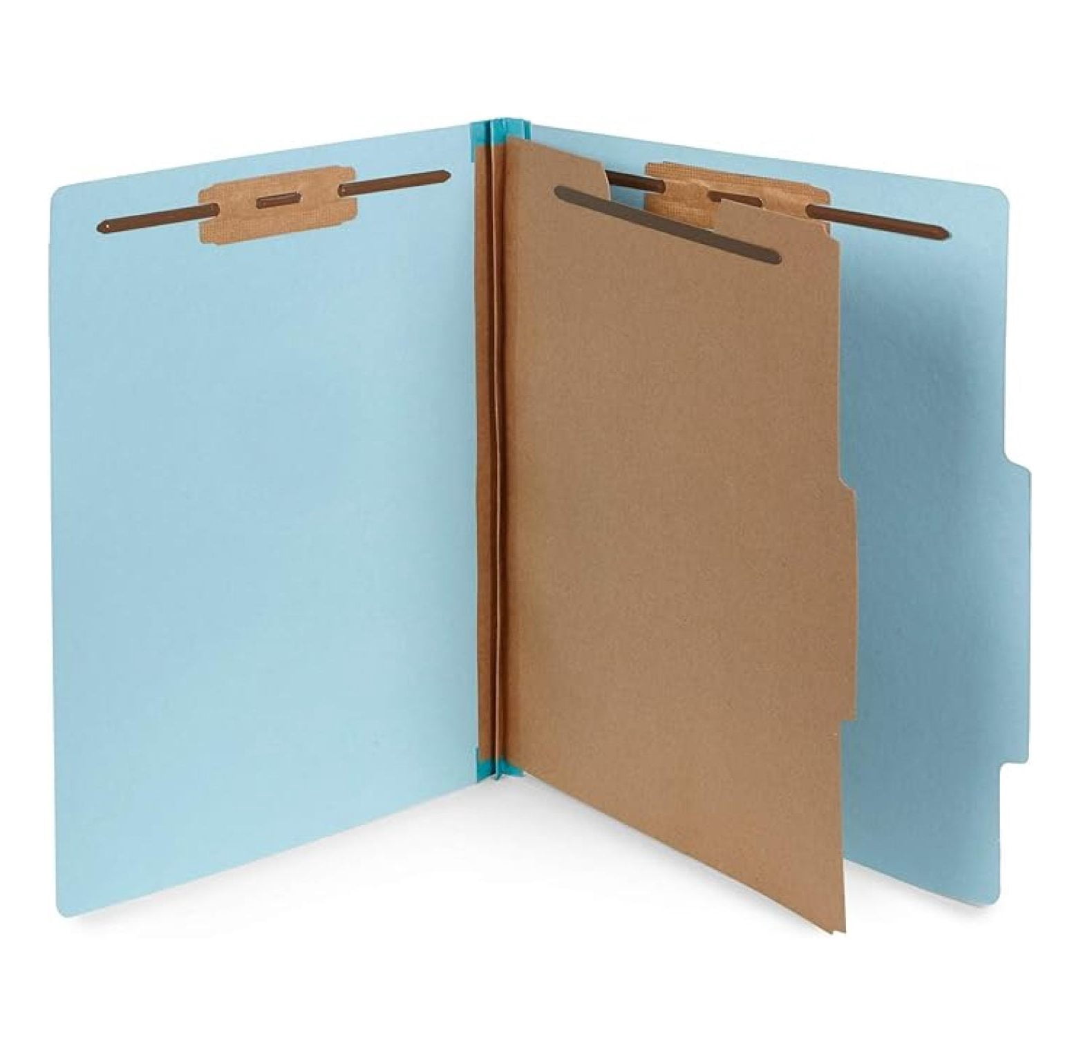 Blue Classification Folders 2 Inch Expansion - 10 Pack - Letter Size, 2 ...