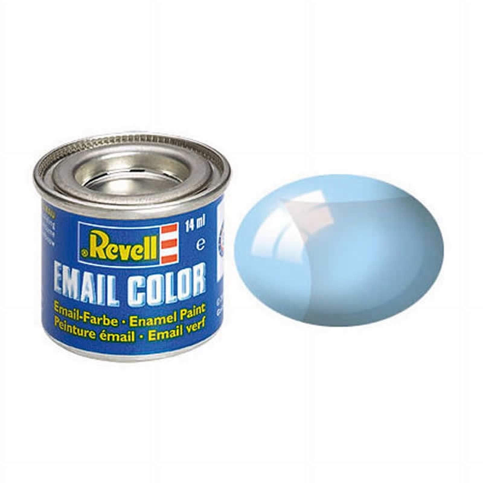 Revell Enamels 14ml Paint Tinlet, Blue Clear - Walmart.com