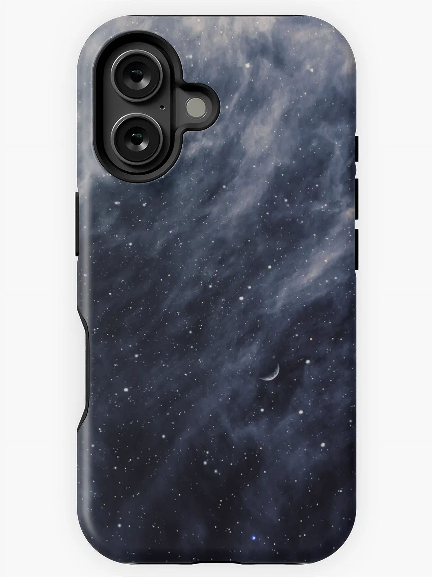 Blue Clouds Blue Moon Case Designed for iPhone 11 12 13 14 15 16 Pro ...