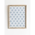 Blue Coastal Seashell Pattern Nautical Cottagecore Wallpaper Beachy ...