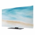 Blue Coastal TV Cover for 32 Inch Screen,Stretch Fabric Dustproof TV ...