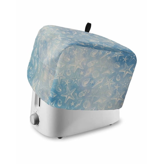 Blue Coastal Toaster Cover 2 Slice, Small Kitchen Appliance Covers ...