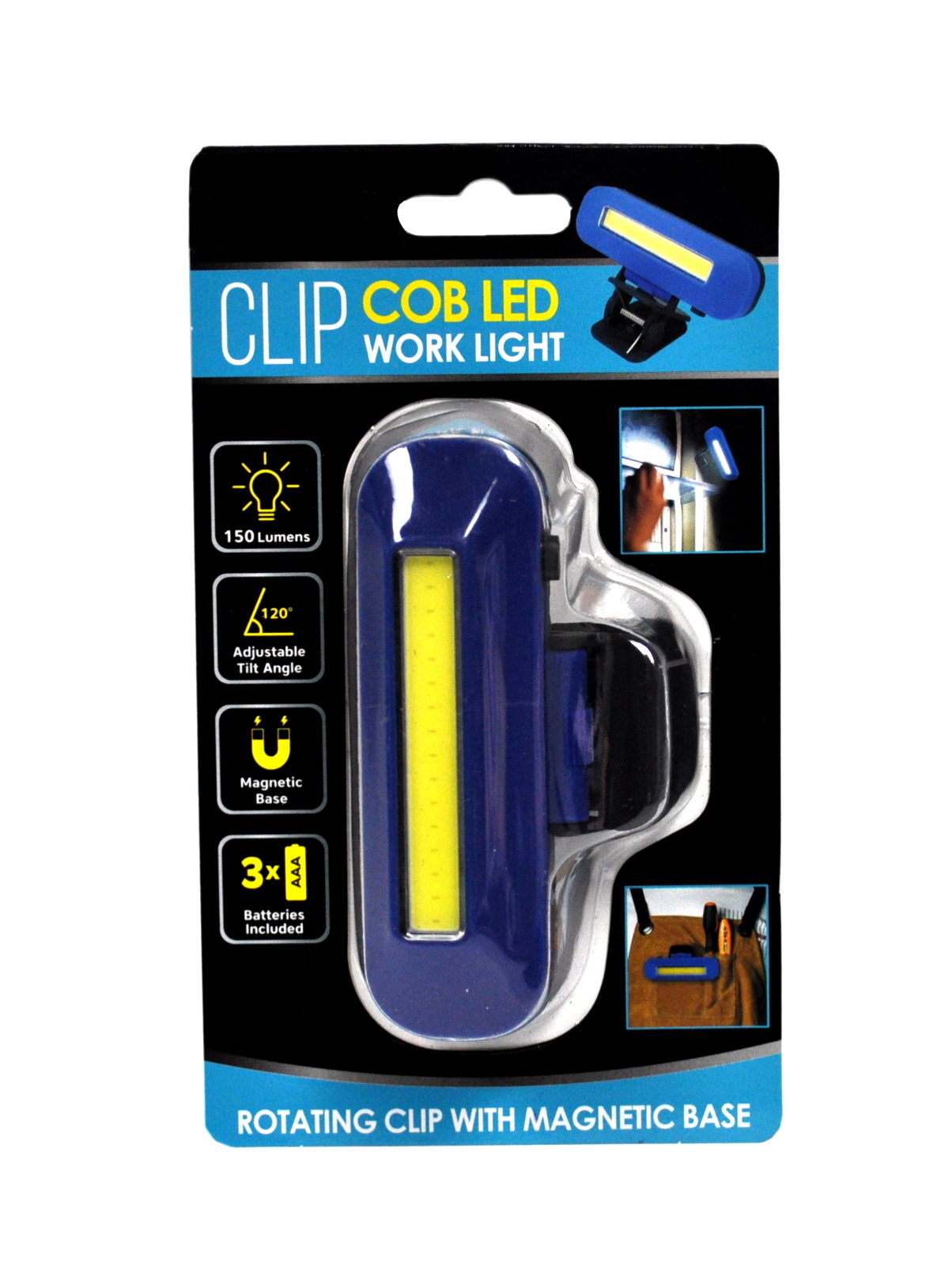 Blue Cob LED Clip Light - Walmart.com