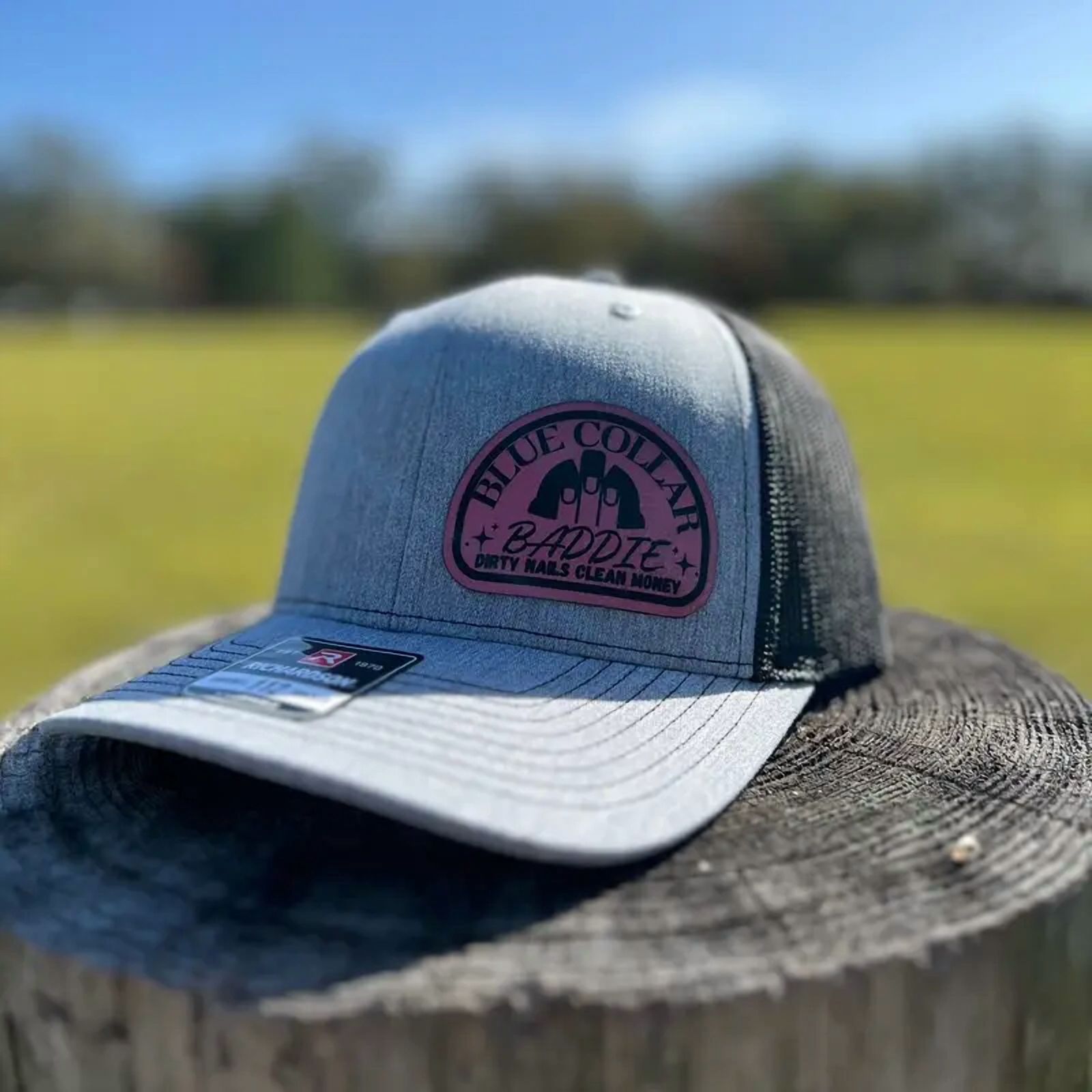Blue Collar Baddie Hat, Unique Fashion Statement for Women, Ideal Gift ...