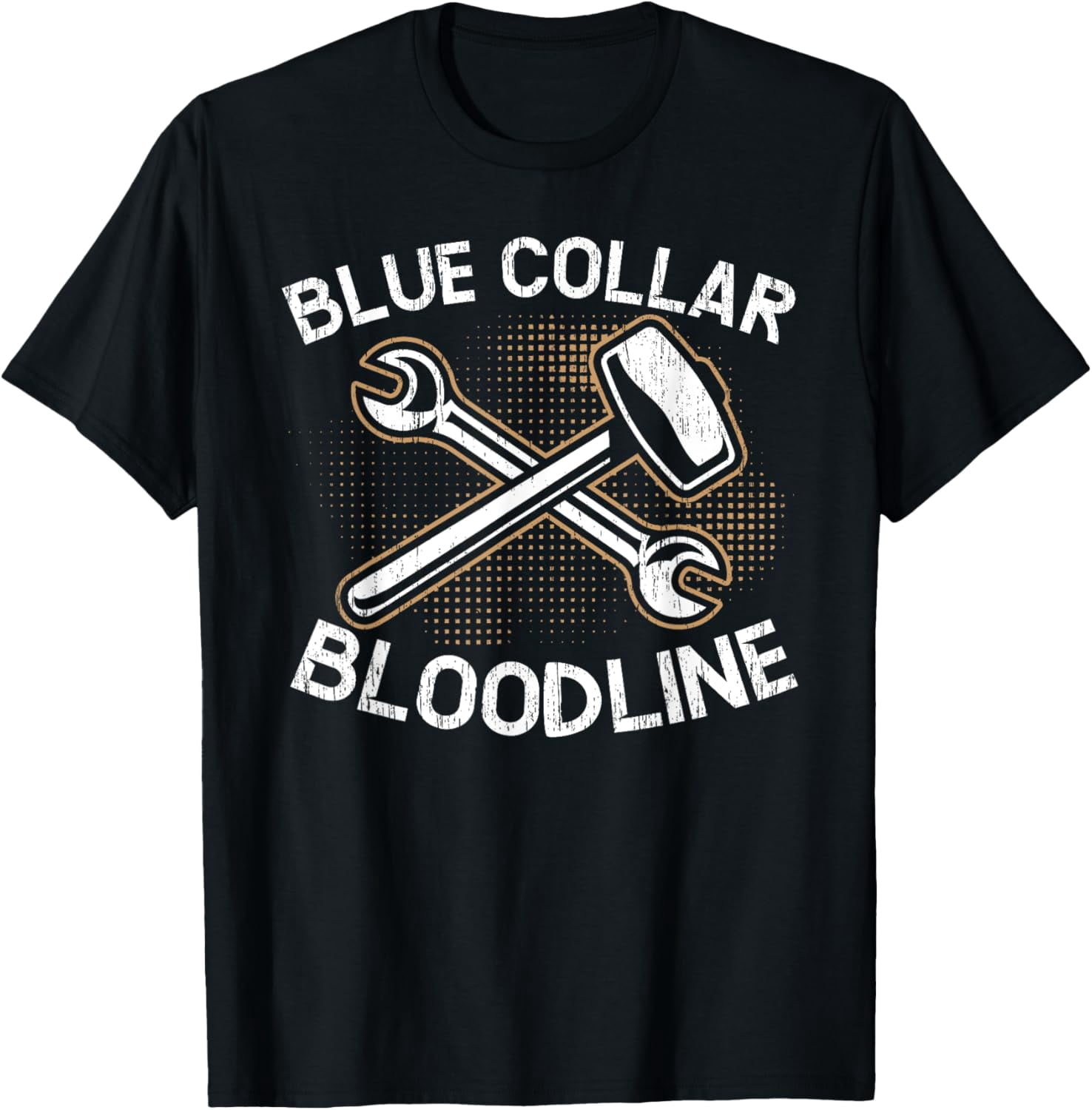 Blue Collar Bloodline Brickmason Construction Bricklayer T-Shirt ...