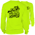 Blue Collar George Big Operator- Long Sleeve Safety Yellow Hi-Vis T ...