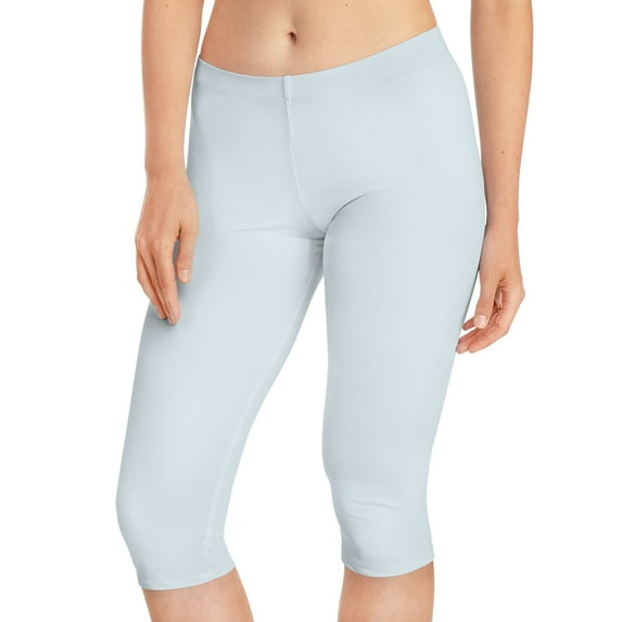 Blue Color Capri Leggings, Blue Capri Leggings 13 - Walmart.com