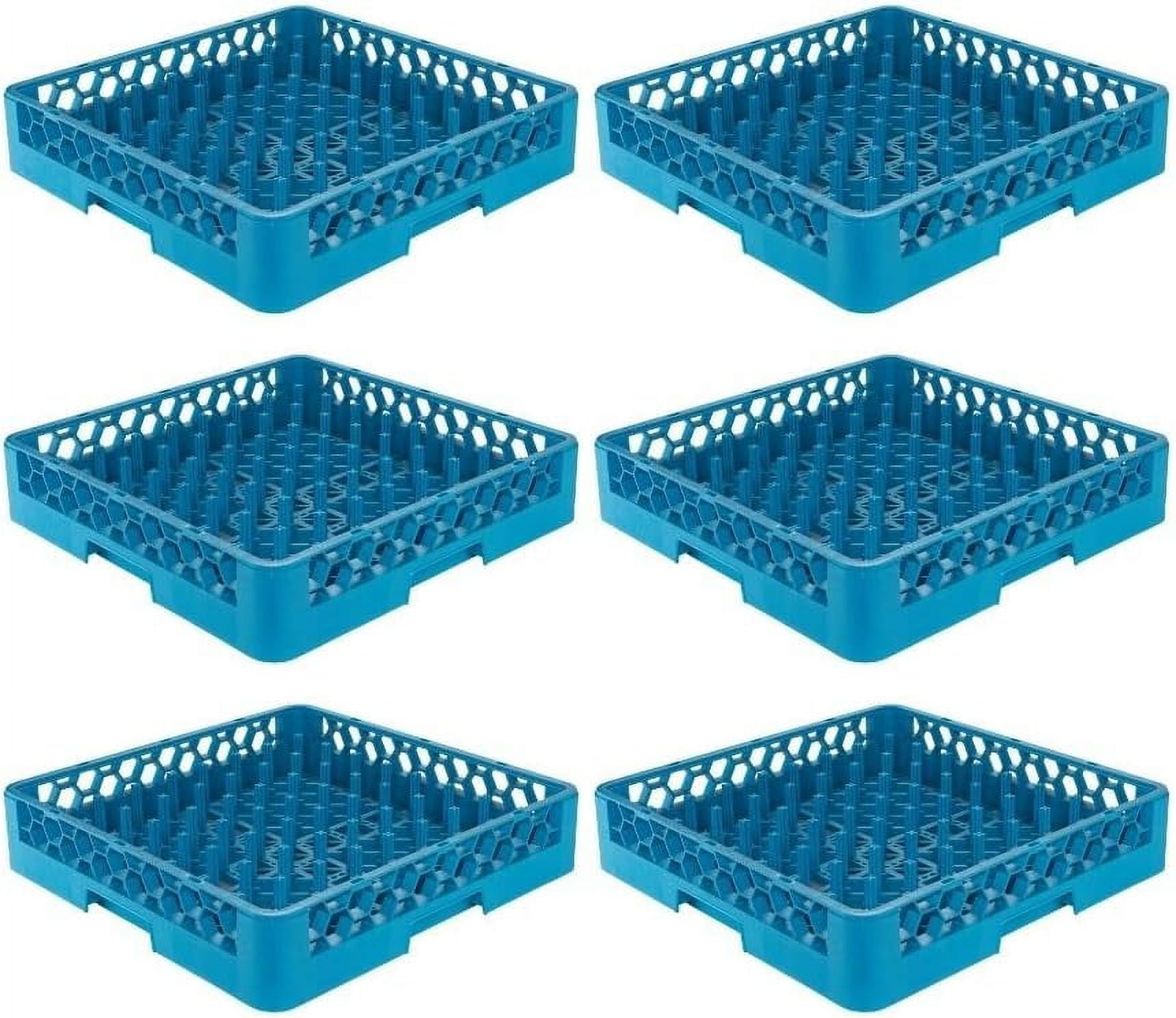 Blue Color, Polypropylene OptiClean All Purpose Plate and Tray Rack ...