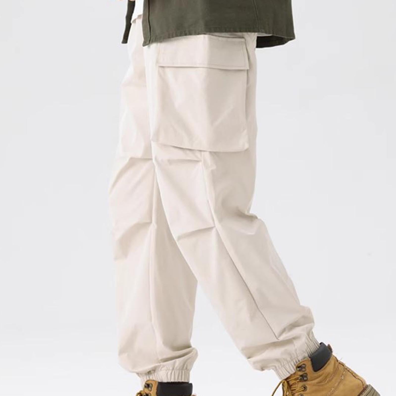 Blue Comfy Pants Men Sweatpants for Men Pack Low Rise Sweats Cargo ...