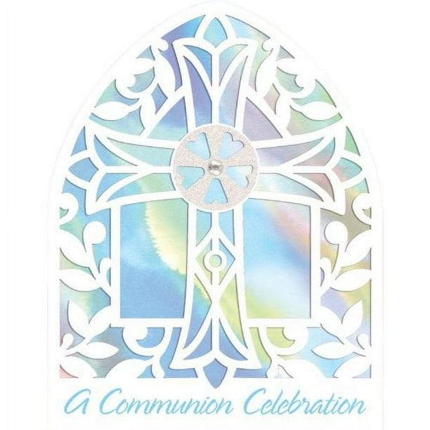 inv communion blue lg novelty - Walmart Business Supplies
