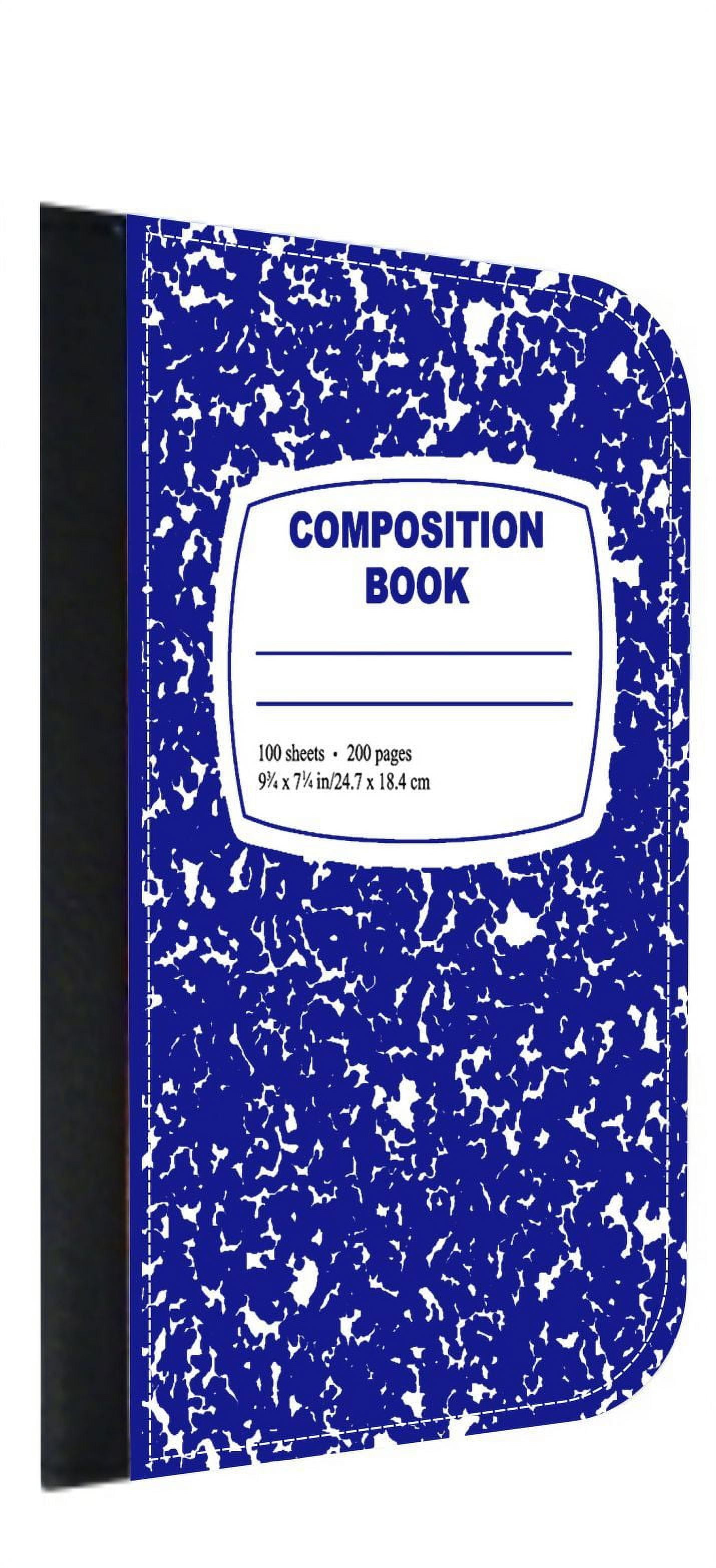 Blue Composition Notebook - Wallet Style Cell Phone Case with 2 Card ...
