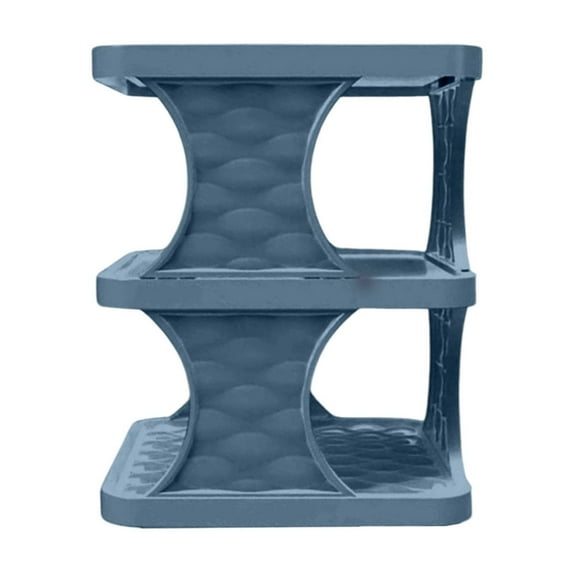 Blue Concise Shoe Rack Multi-Layer Household Doorway Shoe Storage Rack ...