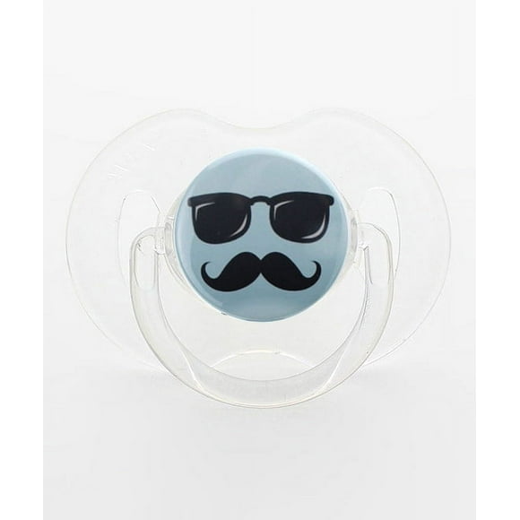Mustache Pacifiers