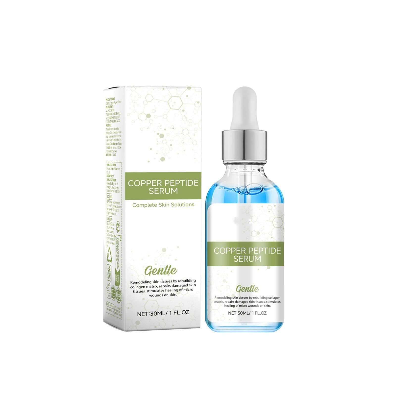 Blue Copper Peptide Facial Moisturizes Brightens Nourishes Tightens The ... Blue Copper Peptide Facial Moisturizes Brightens Nourishes Tightens The ...