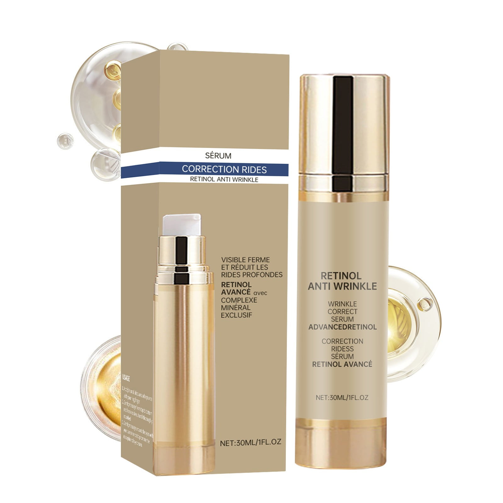 Blue Copper Peptide Serum, Natural Firming Face Serum for Youthful Skin ...
