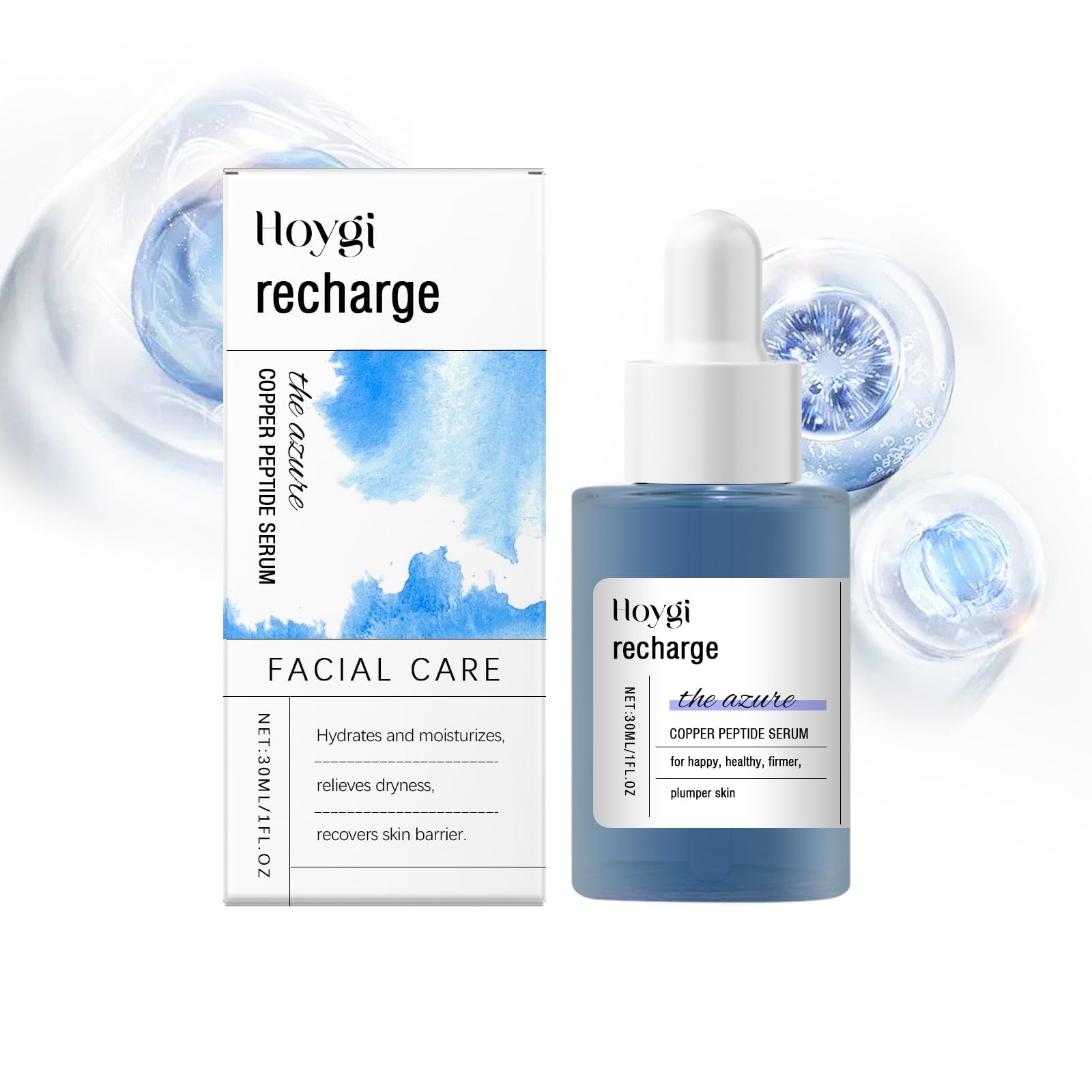 Blue Copper Peptide Treatment Serum Deeply hydrating, moisturizing ...