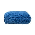 Blue Coral Fleece Dish Cloth Kitchen Cleaning Towel Absorbent Non Stick ...