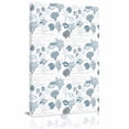 Blue Coral Shell Canvas Wall Art for Living Room, Starfish Nautical ...