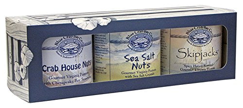 Blue Crab Bay Co. XEF1 "Snack Pack" Trio - Crab House Nuts, Sea Salt ...