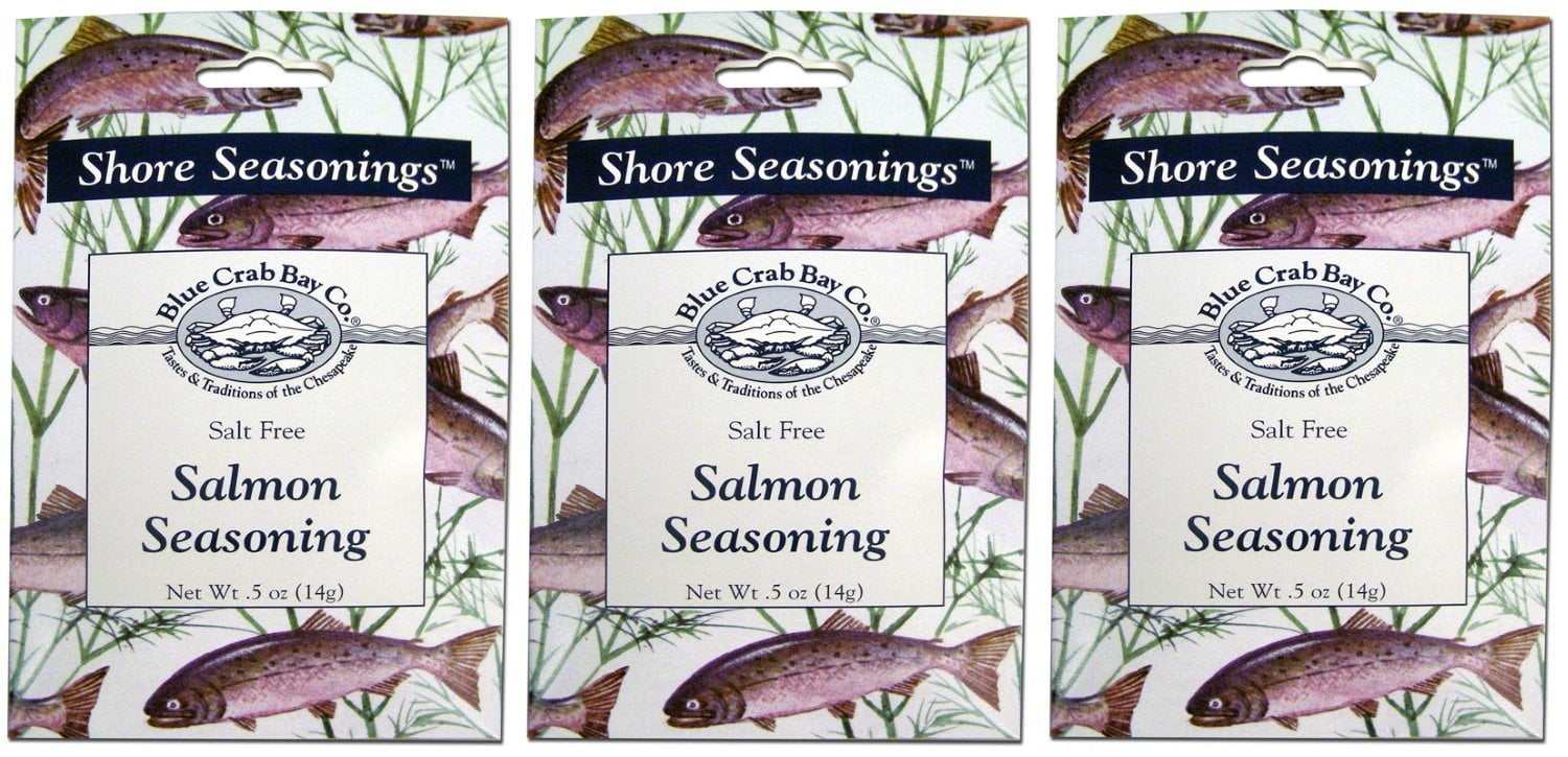 Blue Crab Bay Salmon Seasoning and Dill Dip Blend Pack of 3 - Walmart.com