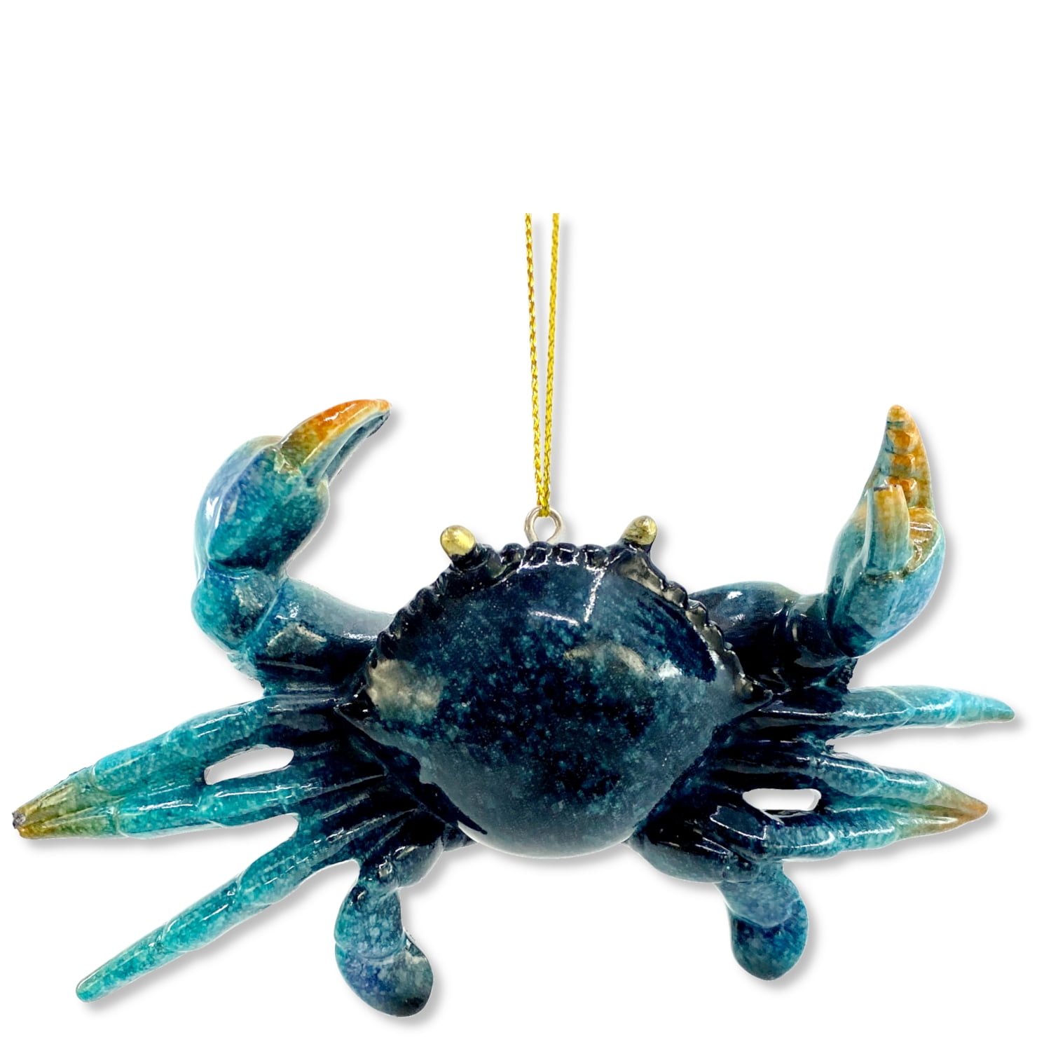 Blue Crab Christmas Tree Ornament - Beach Coastal Nautical Theme ...