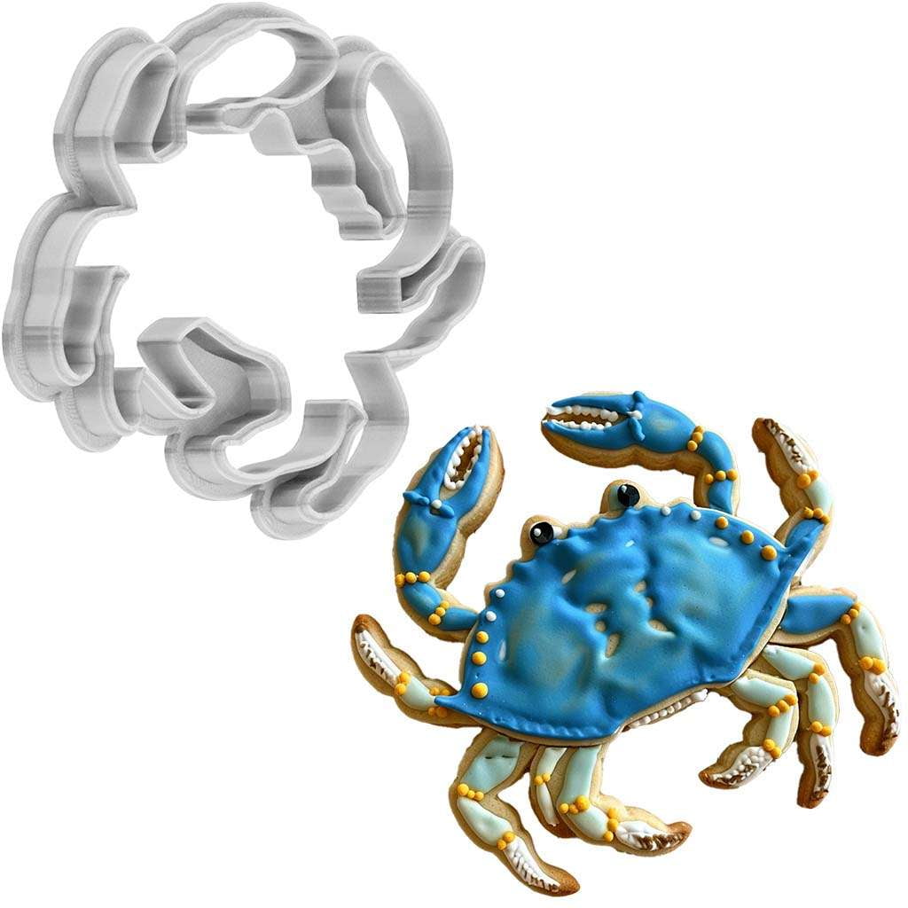 Blue Crab Cookie Cutter 4 Inch Made in USA by WONDERTORY - Walmart.com