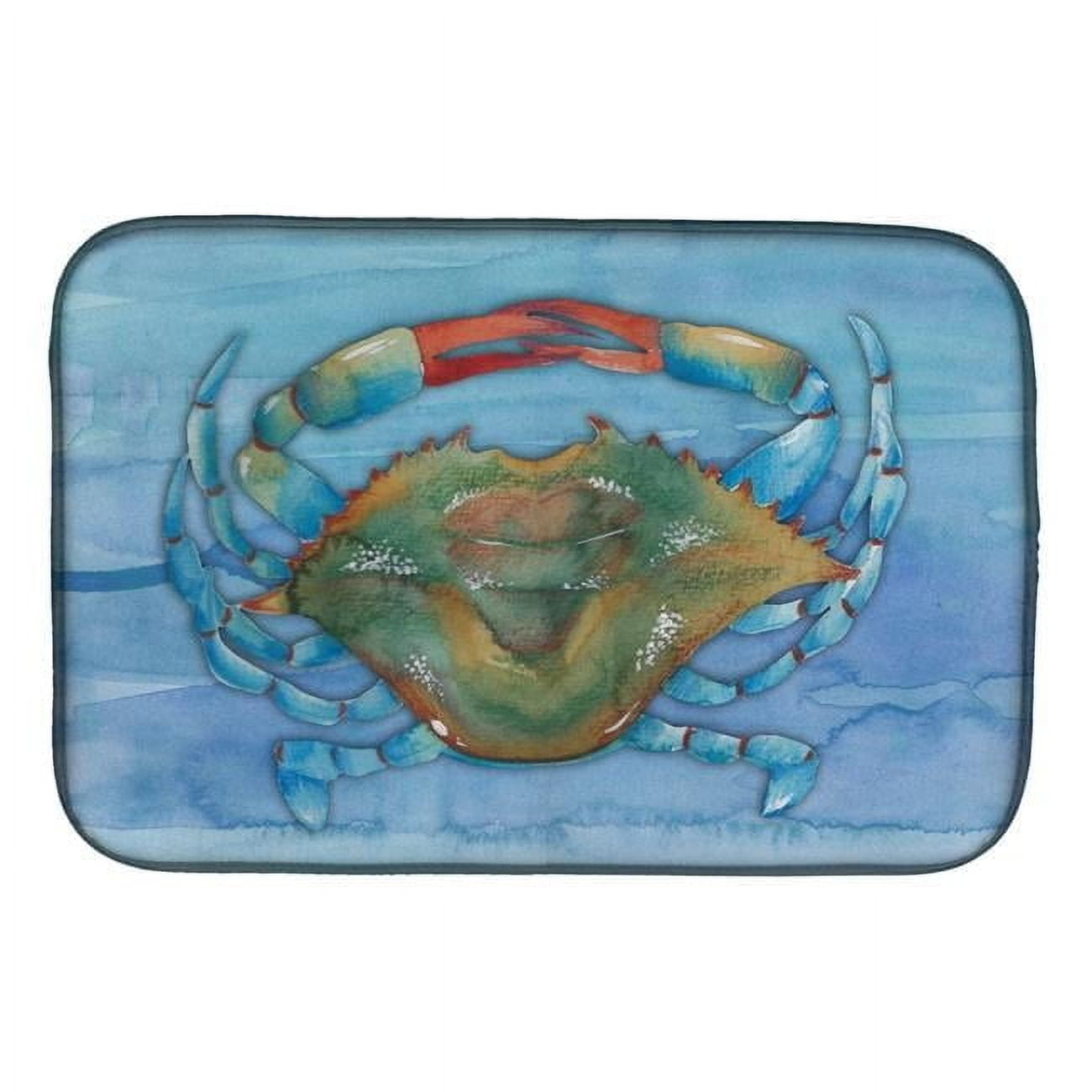 Blue Crab Dish Drying Mat - Walmart.com