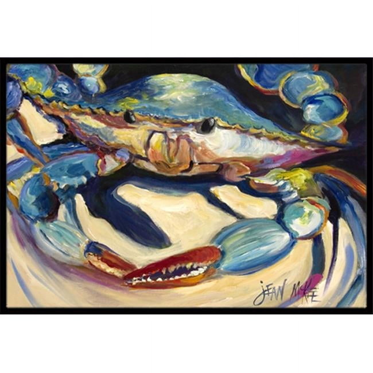 Blue Crab Indoor & Outdoor Mat- 18 x 27 in. - Walmart.com