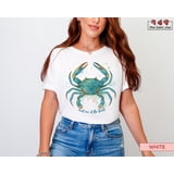 Blue Crab Shirt: Maryland Coastal Summer Tee - Walmart.com