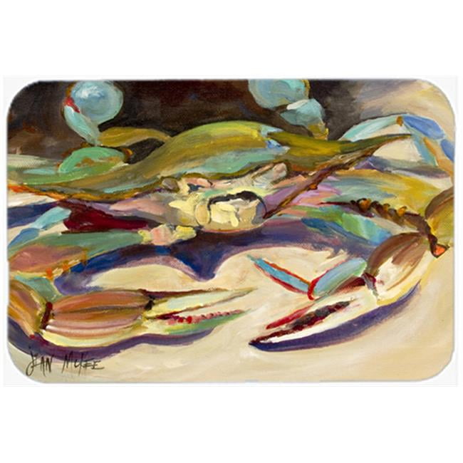Blue Crab Tail Fin Glass Cutting Board- Large - Walmart.com