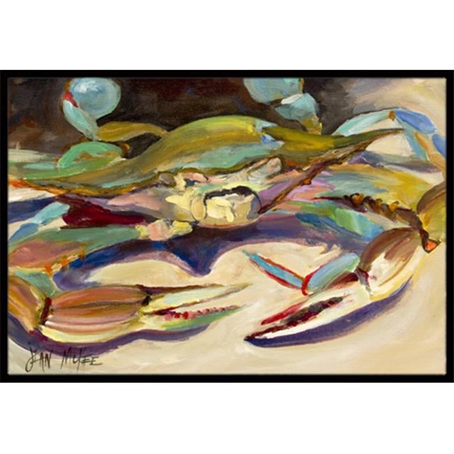 Blue Crab Tail Fin Indoor & Outdoor Mat, 24 x 36 in. - Walmart.com