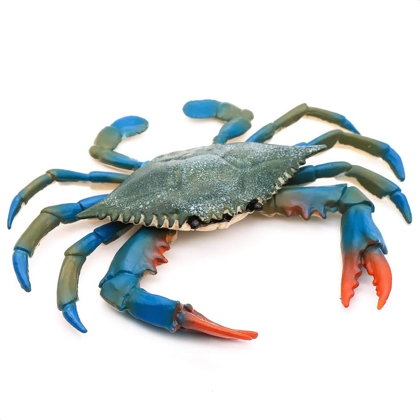 Blue Crab TiKi Bar Nursery - Plastic Crab Toy Bath Toys for Sea ...