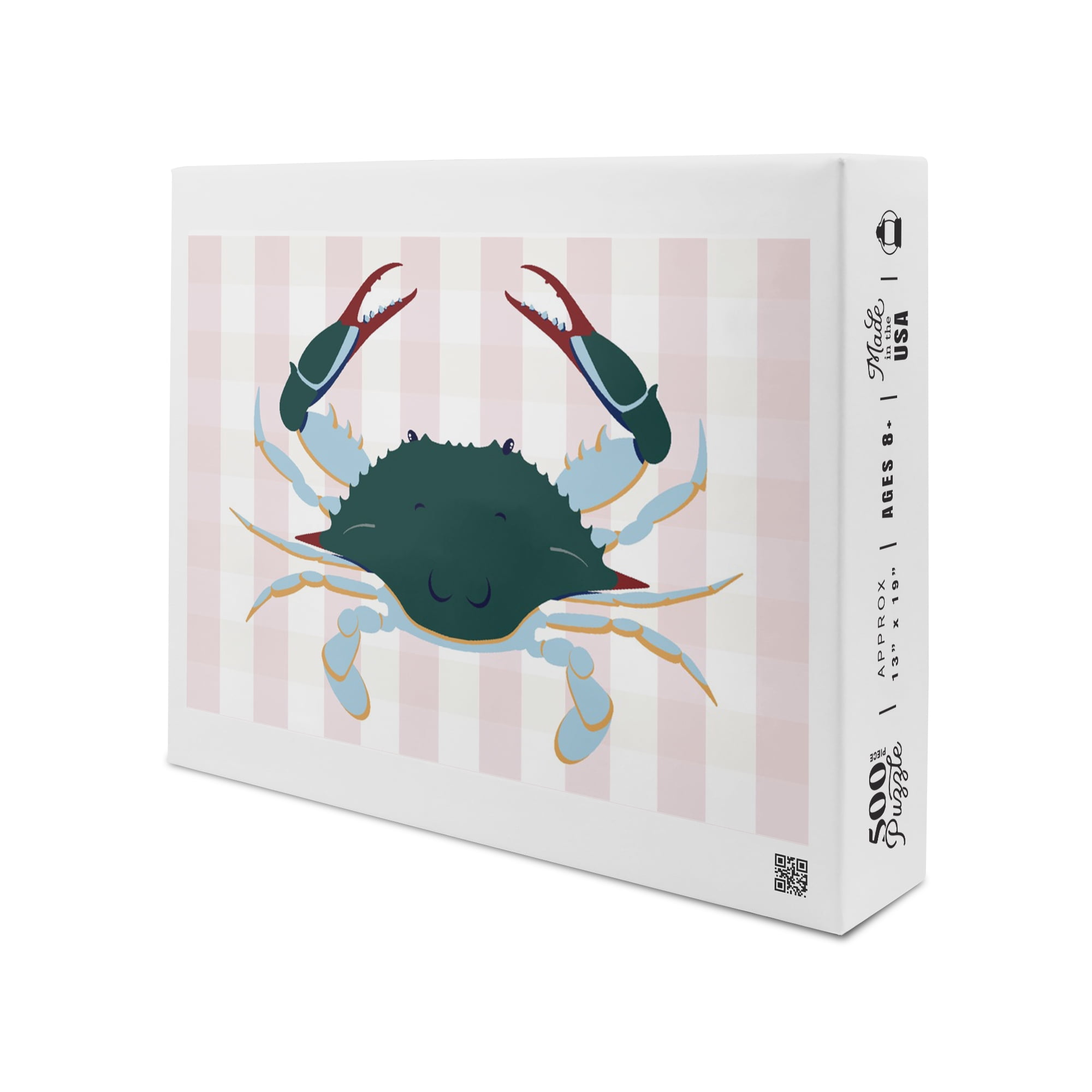 Blue Crab, Vector Style (19x27 inches, Premium 500 Piece Jigsaw Puzzle ...