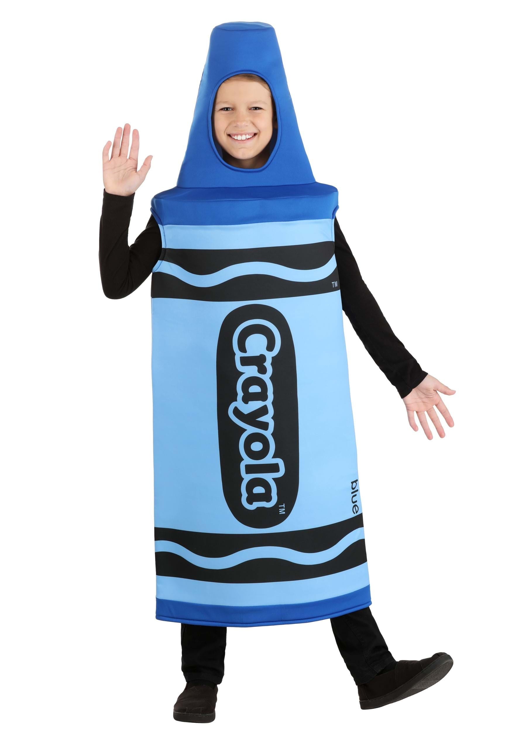 Blue Crayola Crayon Kid's Costume - Walmart.com