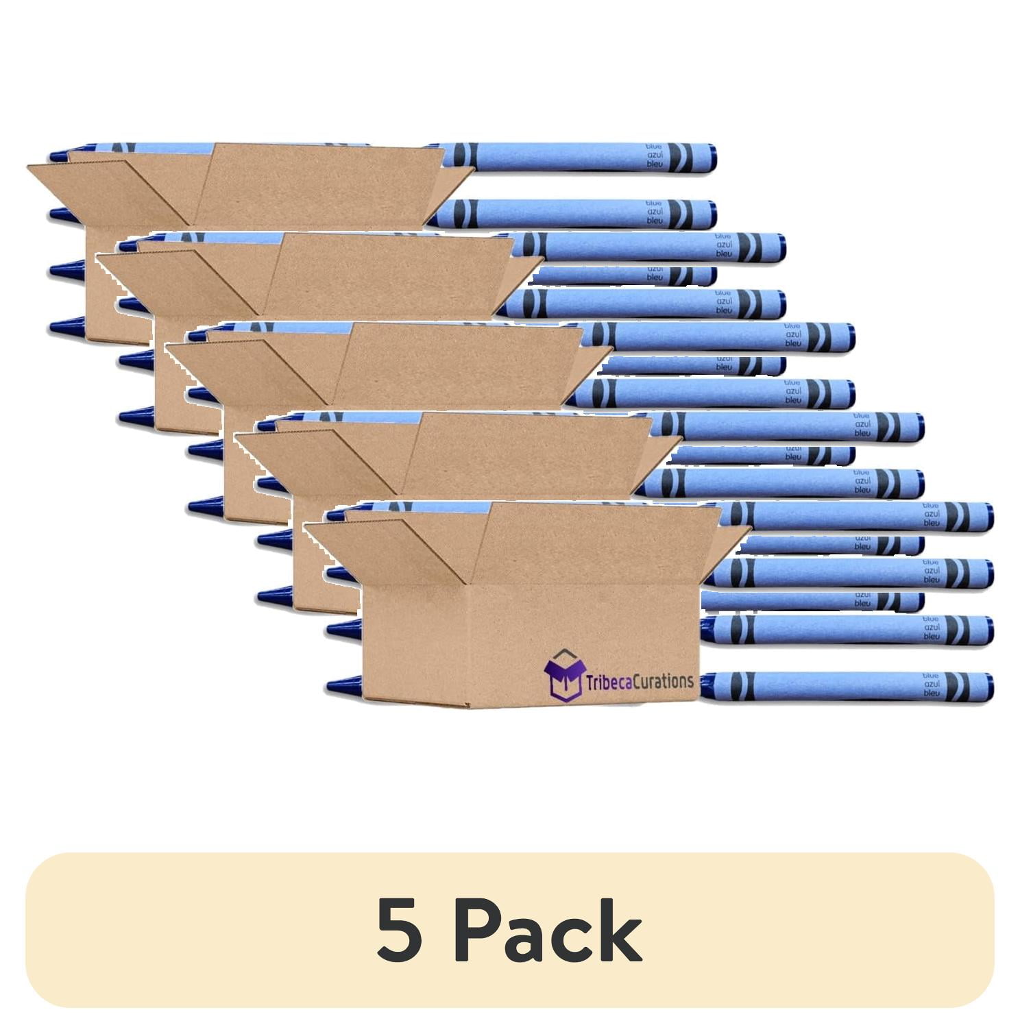 (5 pack) Blue Crayon Bulk Value Pack | Premium | 100 Count - Walmart.com