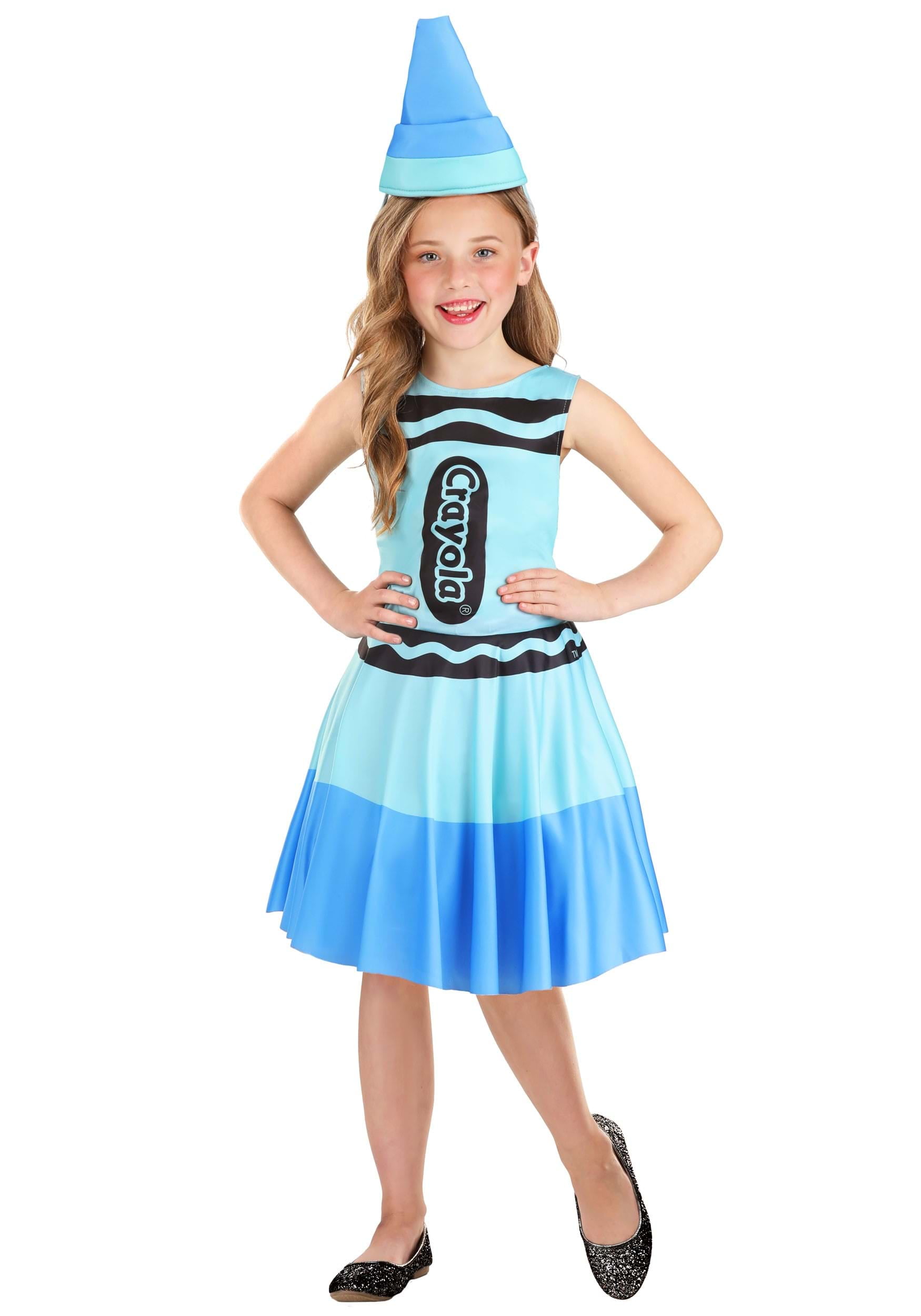 Blue Crayon Kid's Costume Dress - Walmart.com