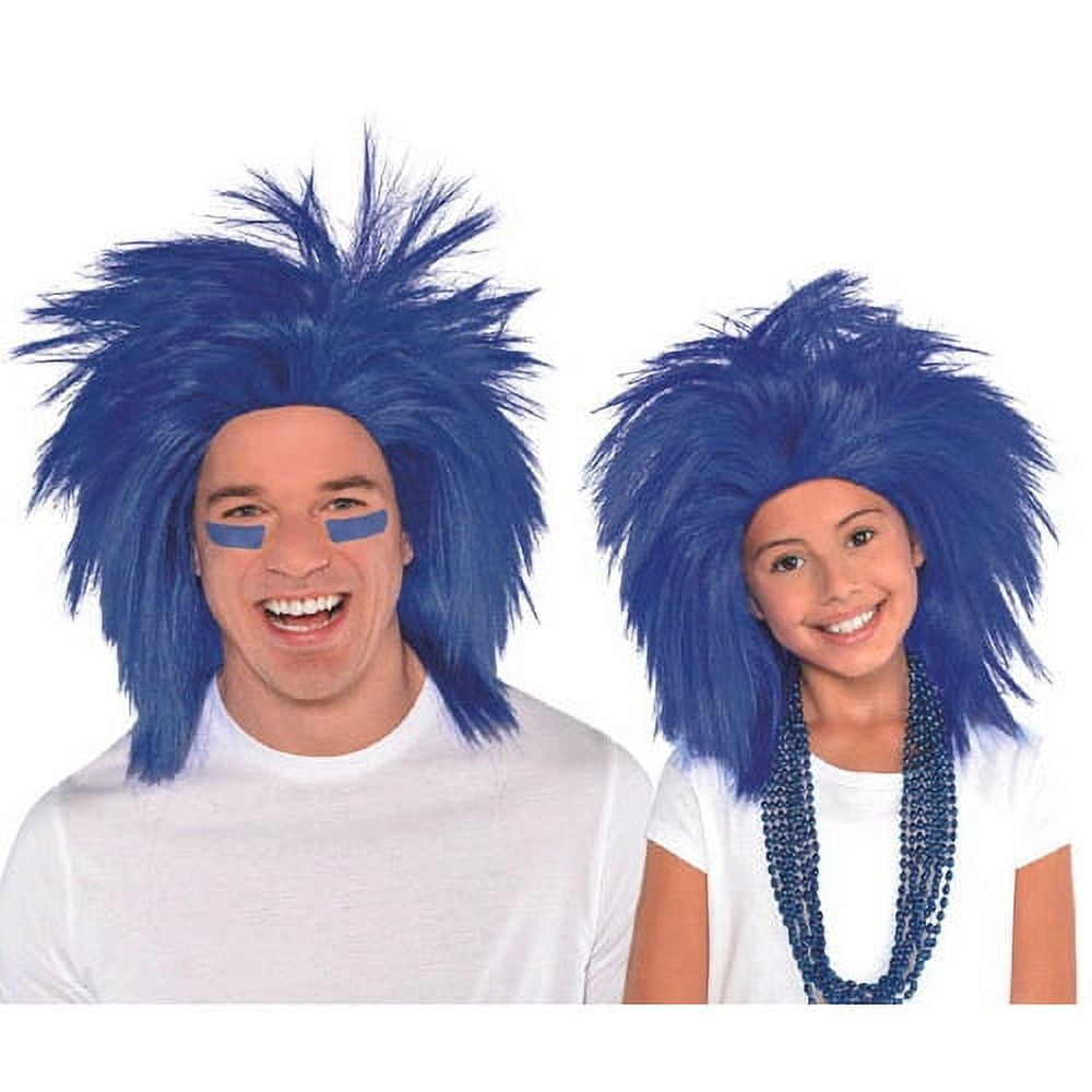 Blue Crazy Wig - Walmart.com