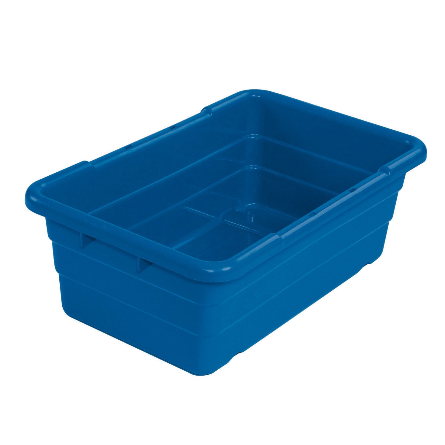 Blue Cross Stack Nesting Tote Tub - 25-1/8 x 16 x 8-1/2, Lot of 6 ...