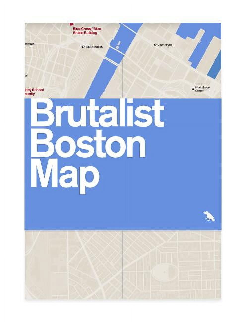 Brutalist Boston Map : Guide to Brutalist Architecture in Boston ...