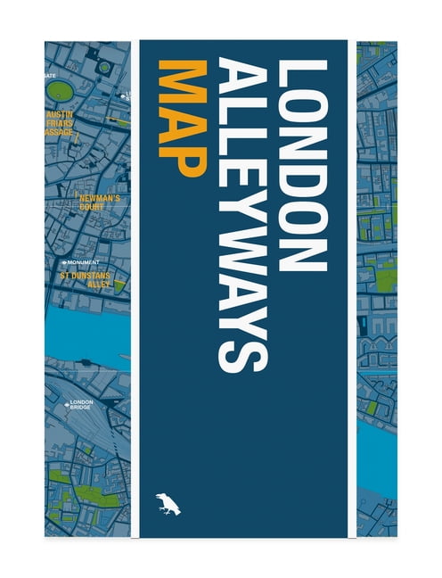 Blue Crow Media Architecture Maps: London Alleyways Map (Other ...