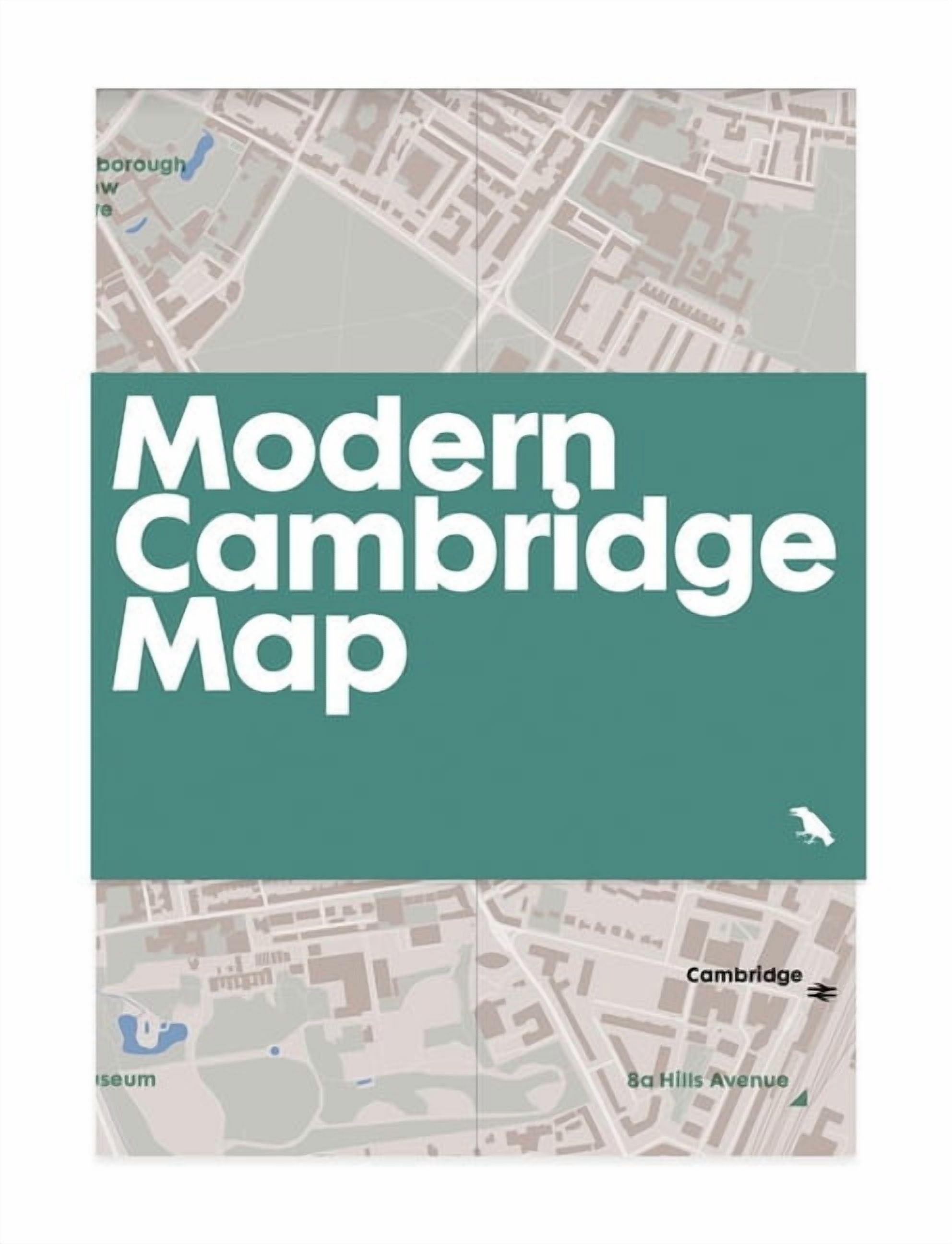 Blue Crow Media Architecture Maps: Modern Cambridge Map: Guide to ...