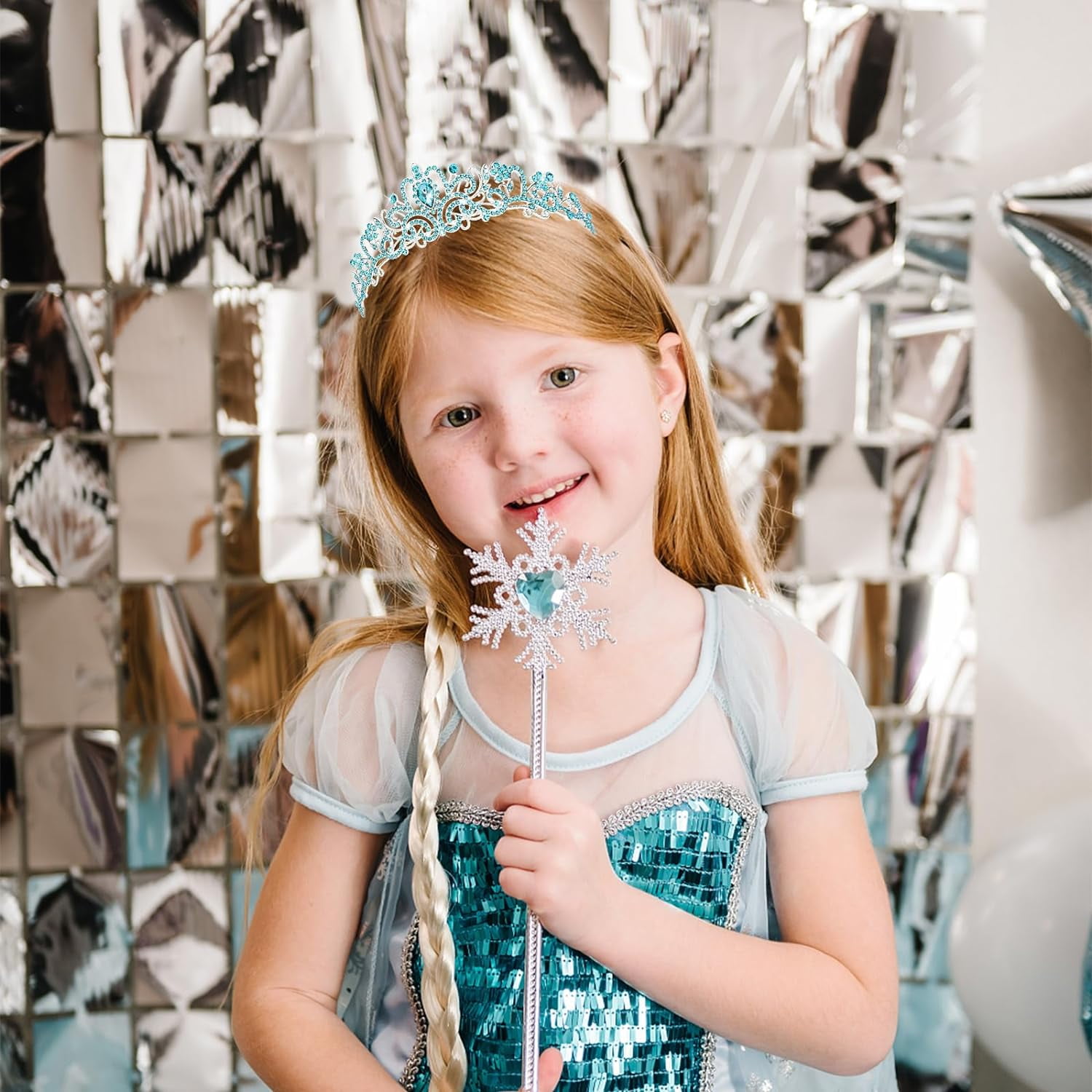 Blue Crown Blue Tiara Prom Crown Blue Queen Crown For Women Princess ...