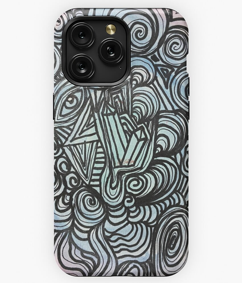 Blue Crystal Gemstone Jewel Healing Stone Graphic A10159 Phone Case for ...