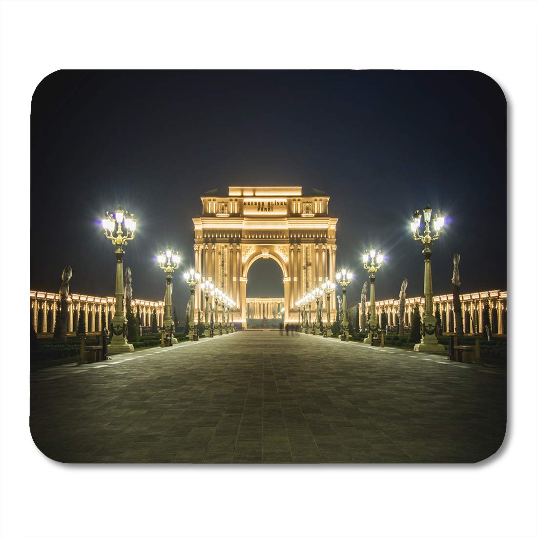 Blue Culture Ganja February 15 Triumph Arch Azerbaijan is Mousepad ...