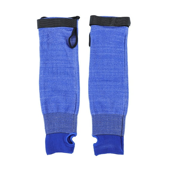 Blue Cut-resistant Arm Sleeves, Heat-insulating Arm Cut-protective ...
