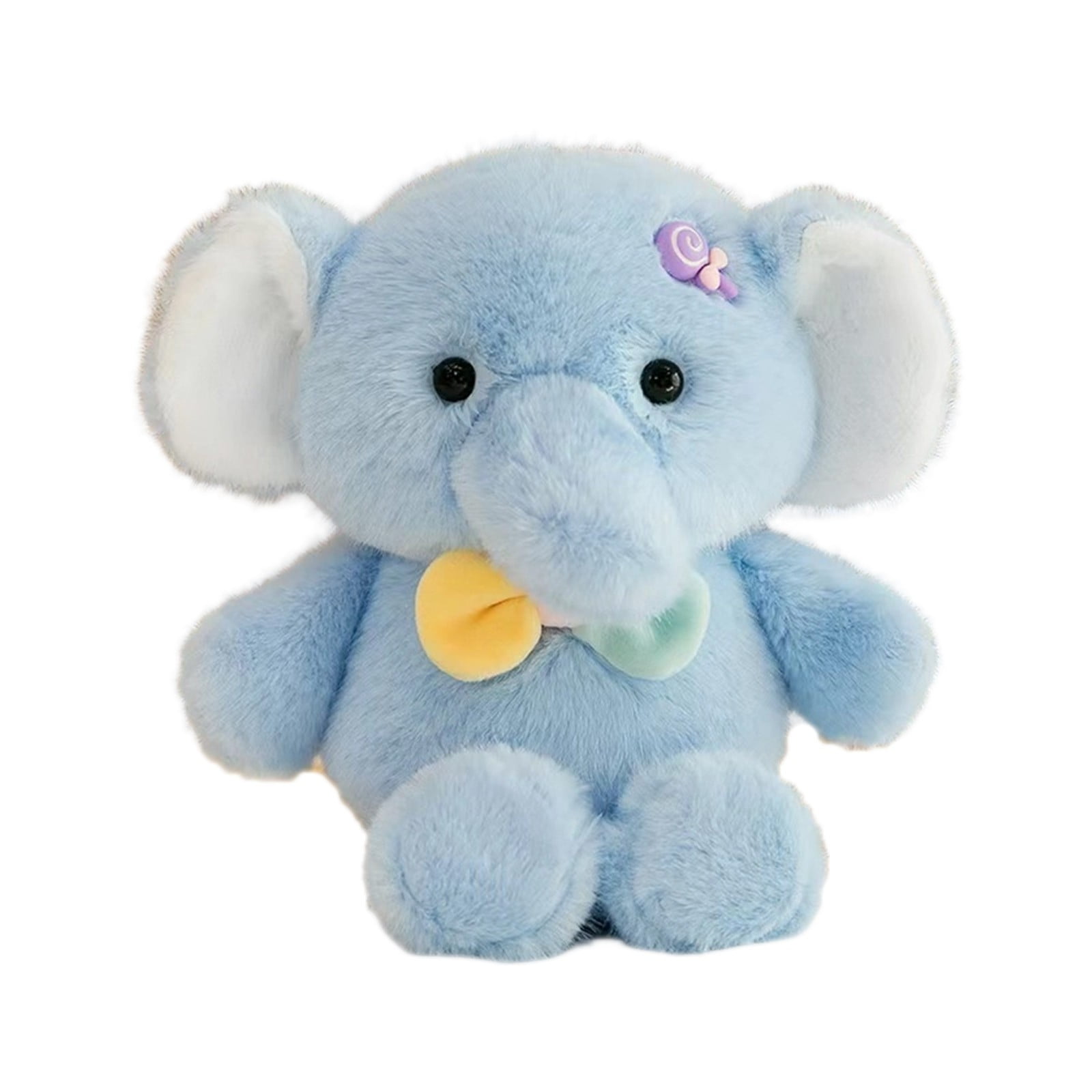 Blue Cute Plush Stuffed Animal Toy Soft Realistic Shape For Home Decor ...