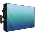 Blue Cyan Outdoor TV Cover 30 to 32 inch Gradient Abstract Ombre Art ...