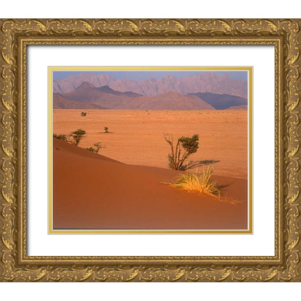 Blue, Cyril 14x12 Gold Ornate Wood Framed with Double Matting Museum ...